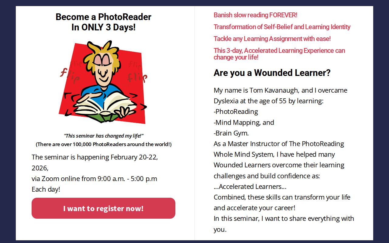 Accelerated Learning Seminar